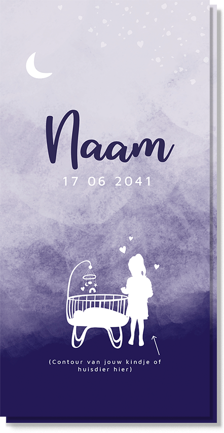 Unieke kaartjes | Liefs Jansje | Unieke en bijzondere geboortekaartjes